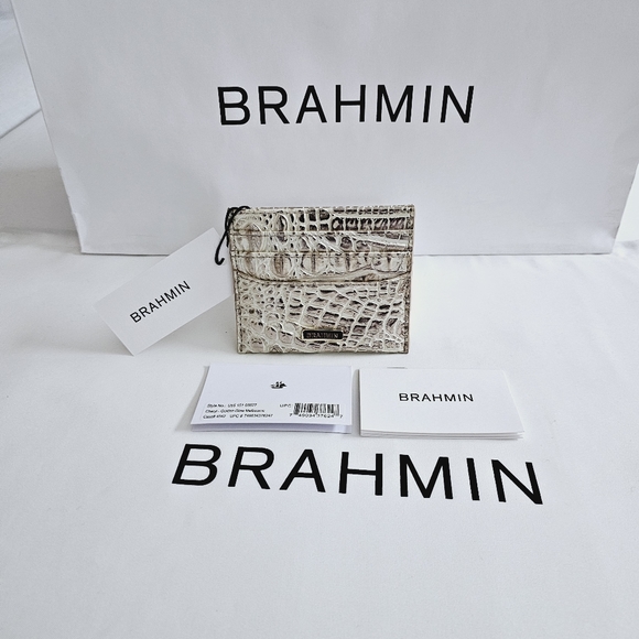 Brahmin | Bags | Nwt Brahmin Golden Glow Cheryl Card Hard To Find ...